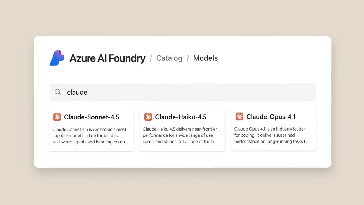 微软引入Claude系列，为Foundry与Copilot带来更强的AI能力-AI前沿快讯-AI工具导航